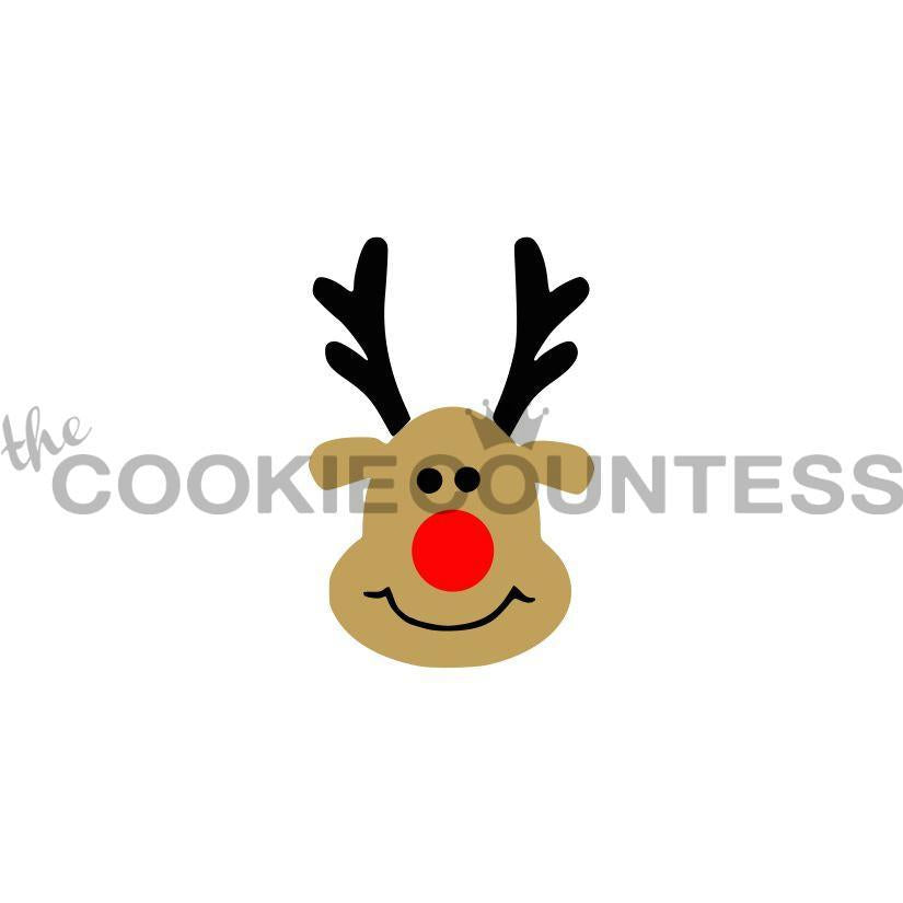 Build a Rudolph Stencil – The Flour Box