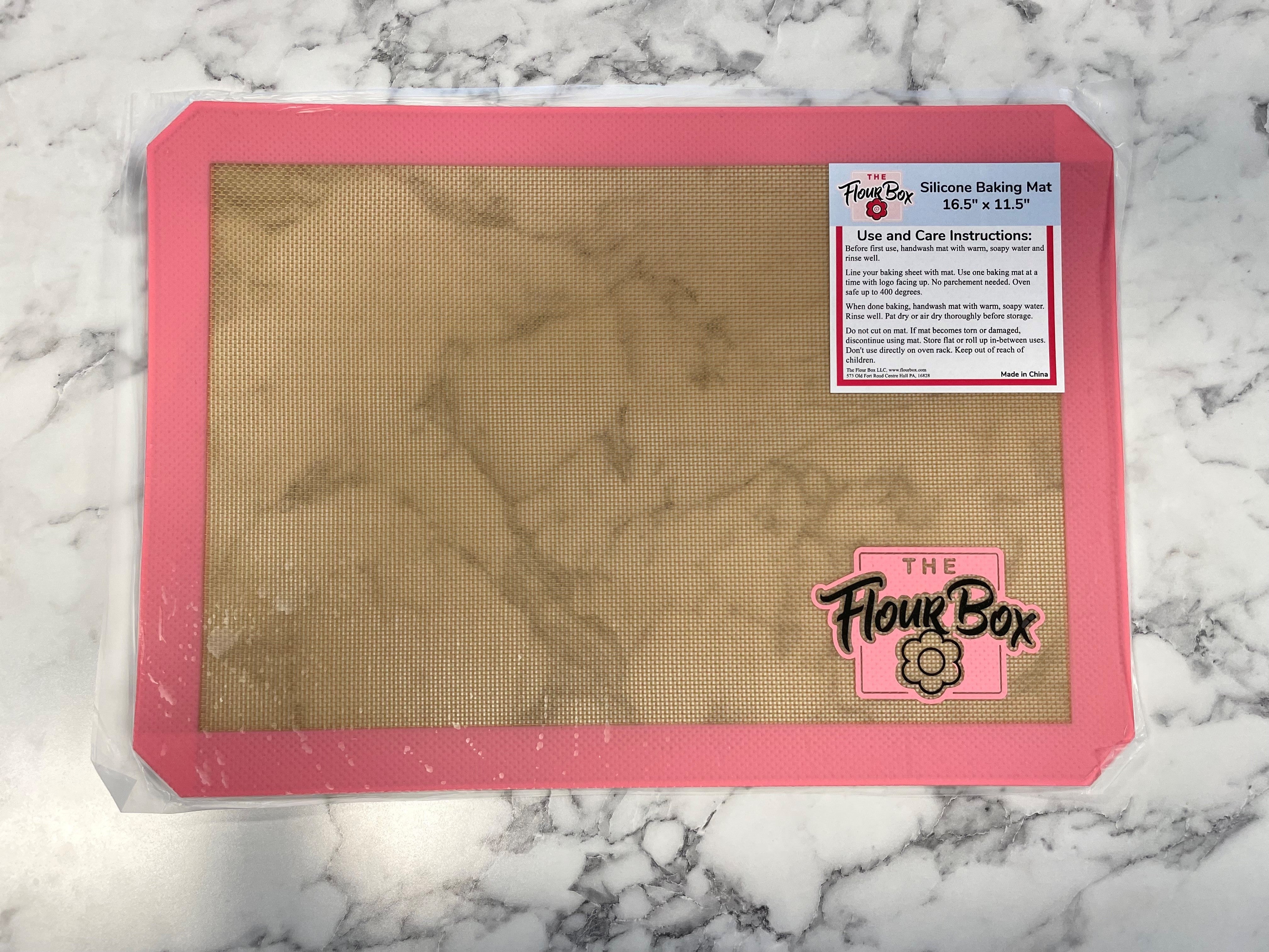 Flour Box Silicone Cookie Baking Mat – The Flour Box