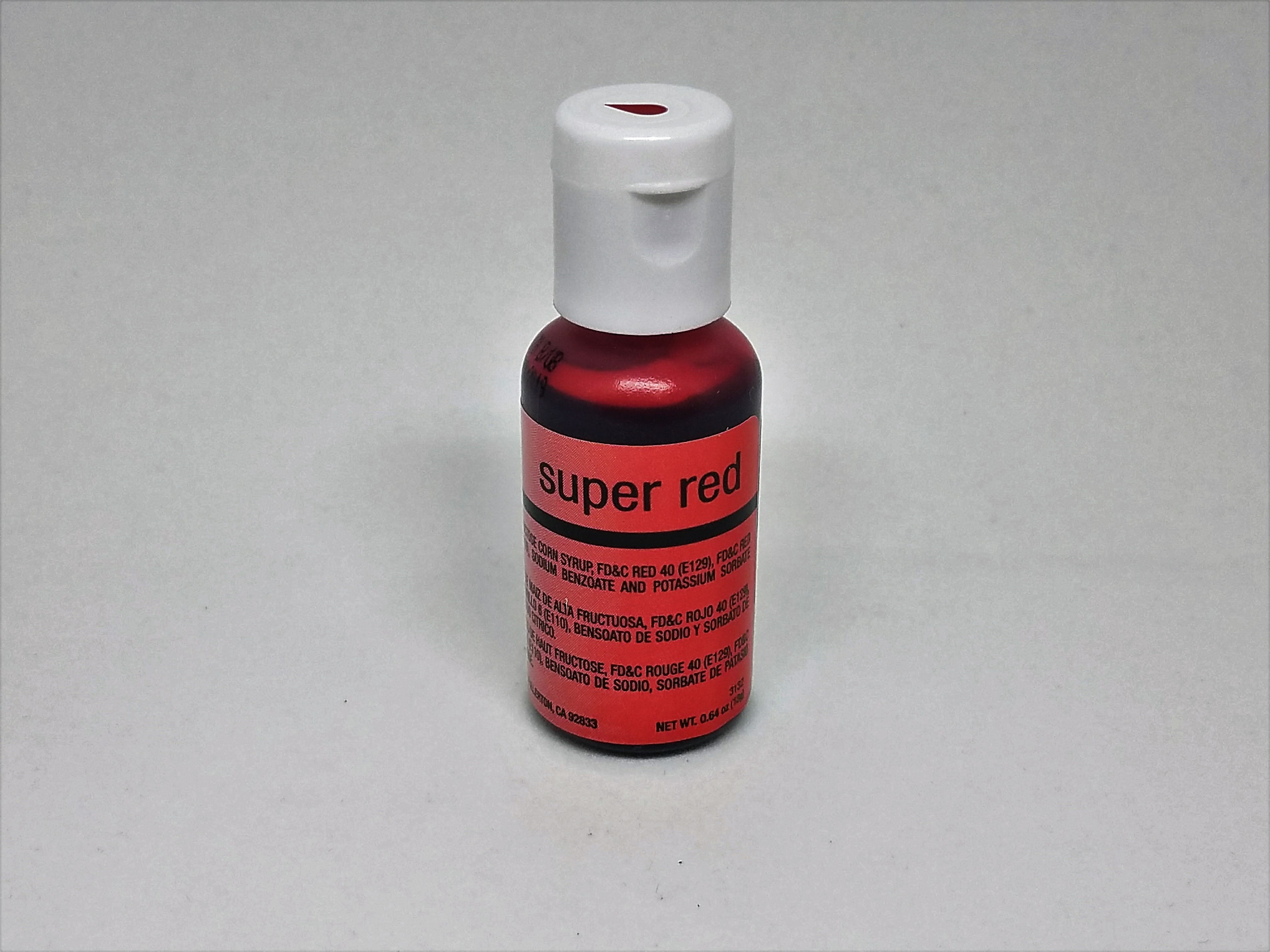 Super Red .64oz Chefmaster AIRBRUSH Color – The Flour Box